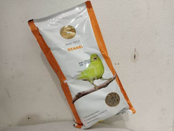 Gold Coin Kenari, Pakan Kenari Harian, Pakan Wajib Kenari 250gr ...