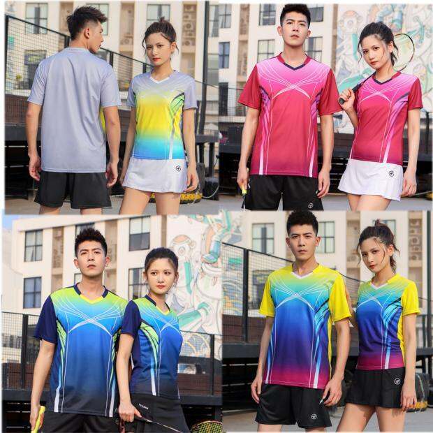 Group Racing Suit Badminton Clothes Outfit Men's and Women's Ball ...
