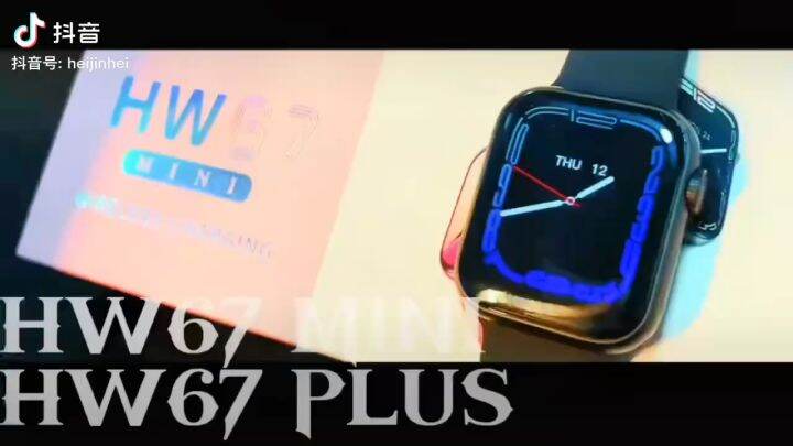 ของแท้พร้อมส่ง Smart Watch HW67 mini ใหม่ล่าสุดปี 2022 หน้าจอ Full HD ...