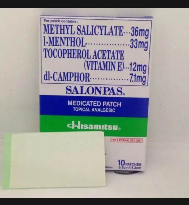 Salonpas 10 patches | Lazada PH