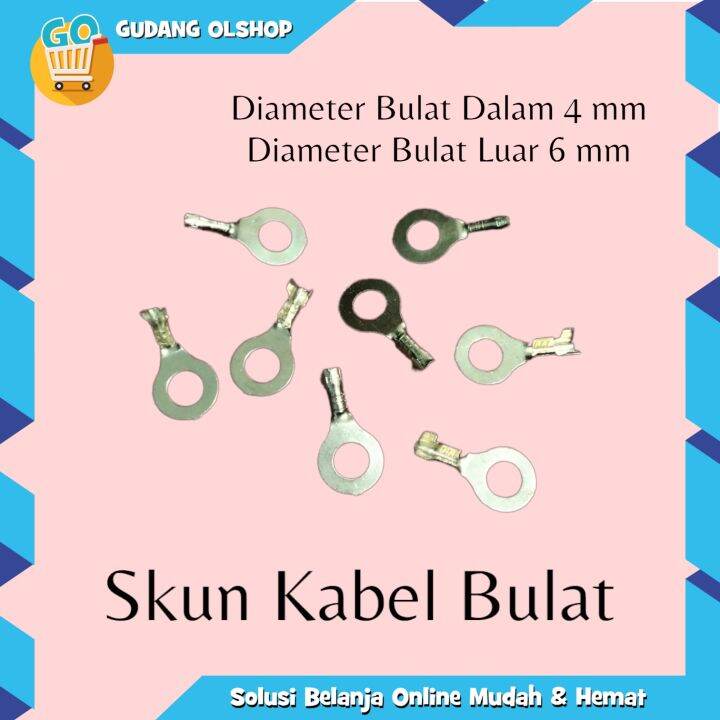 SKUN KABEL ISI 3 / SKUN AKI BULAT / TERMINAL AKI / TERMINAL KABEL ...