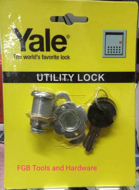 Yale locks Yale utility lock camlock hook type #V4900.25 25mm body ...