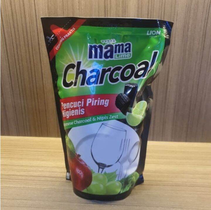 Mama Lime Charcoal Pencuci Piring Higienis Japanese Charcoal 780ml ...