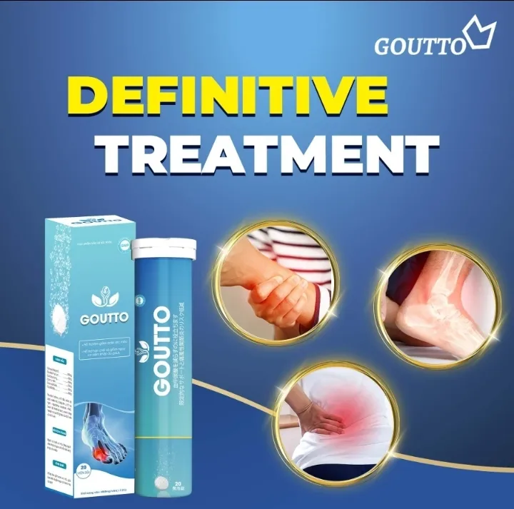 GOUTTO EFFERVESCENT TABLET ( ORIGINAL Japan For Gout Arthritis Uric ...