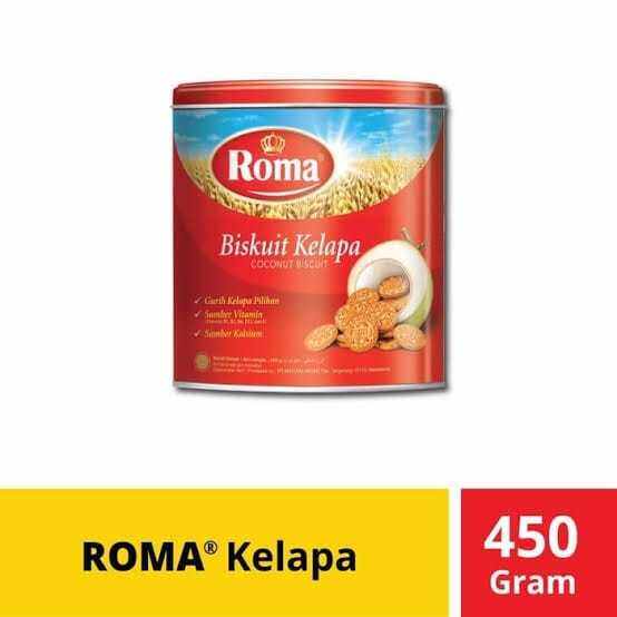 Biskuit kelapa Roma kelapa kaleng kue kering lebaran enak dan murah ...