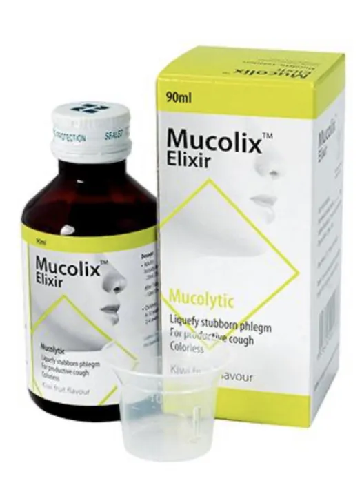 Mucolix elixir 90ml | Lazada