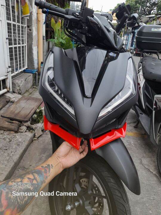 air scoop / winglet for honda click game changer for v2 and v3 125cc or ...