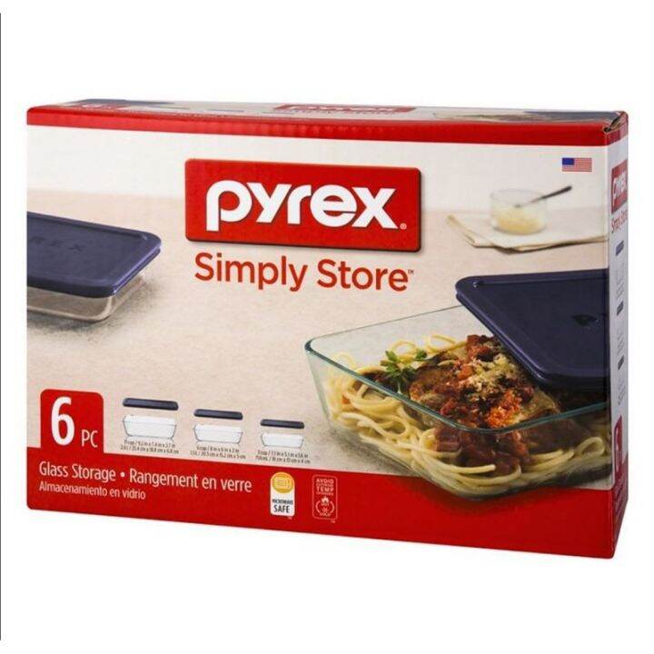 Pyrex Simply Store 6pcs. | Lazada PH