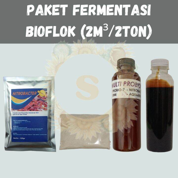 Paket Bioflok (Probiotik, Molase, Nitrobac dan Dolomit) | Lazada Indonesia