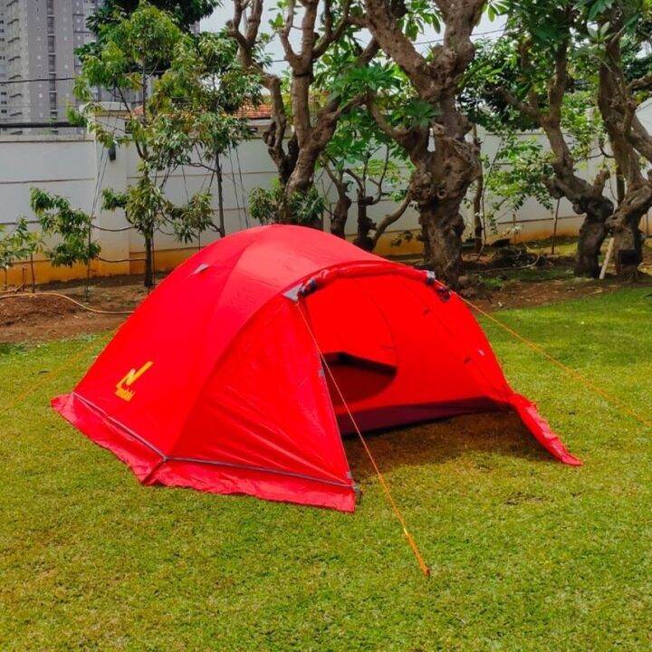 Tendaki java 4 light tenda camping kapasitas 4 orang double layer frame ...