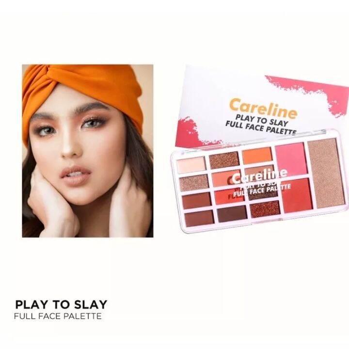 CARELINE PLAY TO SLAY FULL FACE PALETTE 20g | Lazada PH