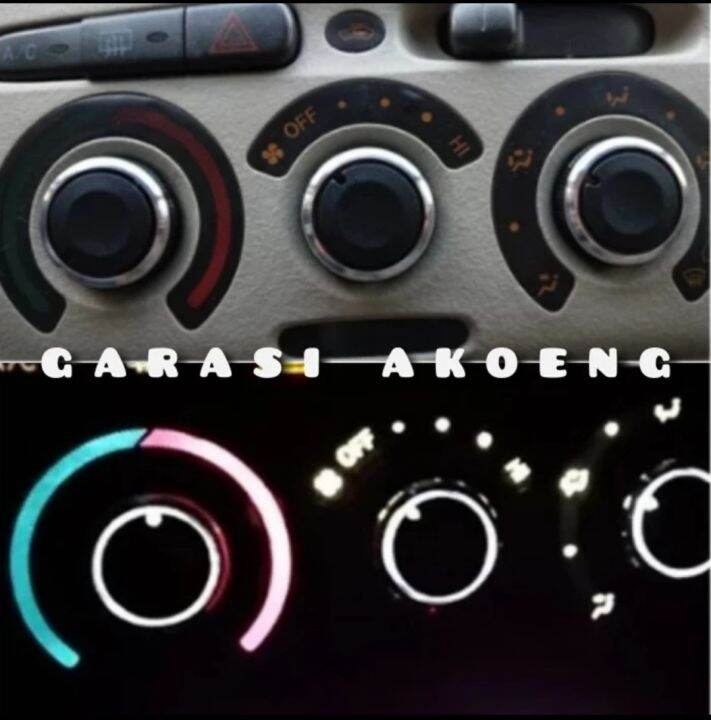 Knob knop AC Elegan Racing Toyota Avanza Vios Limo Rush Daihatsu Xenia ...