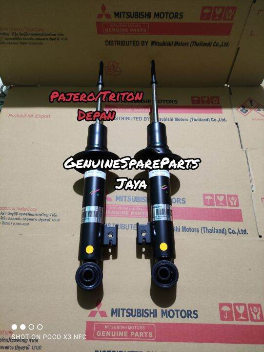 Shockbreaker shock absorber triton depan Pajero sport Mitsubishi ...
