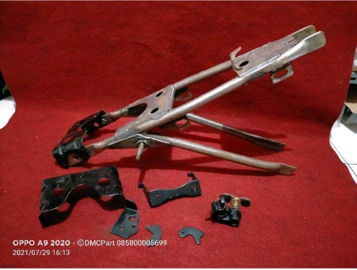 FRAME RANGKA BUNTUT SAMBUNGAN RANGKA BELAKANG GL 100 SET SUPER TEBAL ...