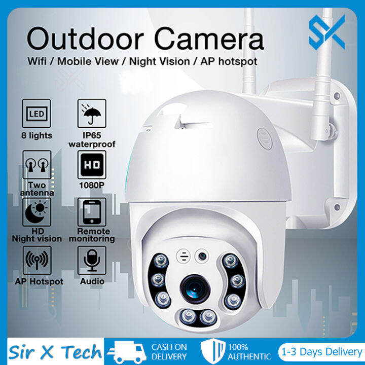 【Sir X Tech】cctv camera connect to cellphone with voice V380 Pro CCTV camera Q8-C wireless WIFI ...