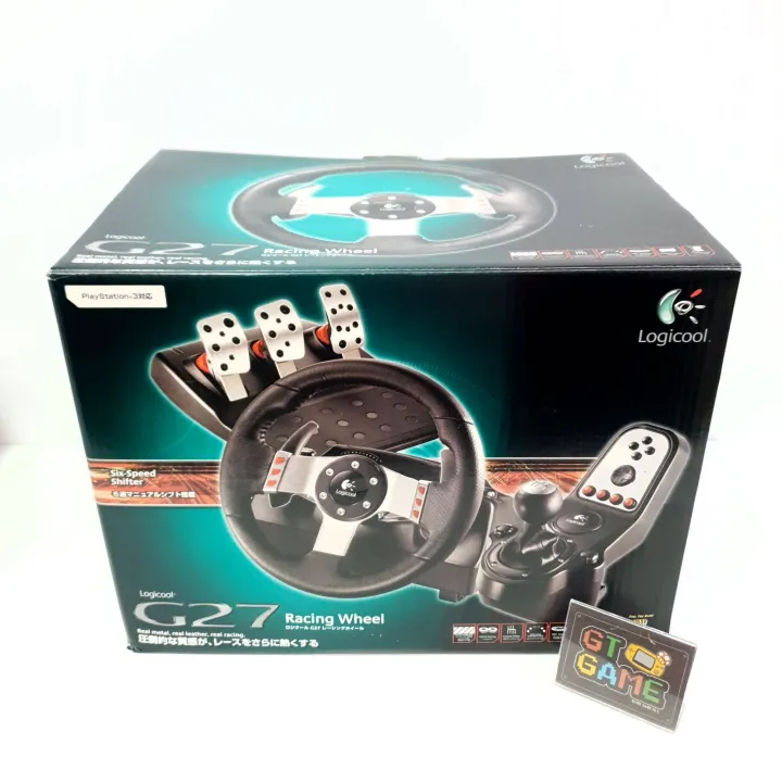 Logitech G27 Racing Wheel Boxed 95%🕹 Ps2,Ps3,Pc 🏁 Original Japan 🇯🇵 ...