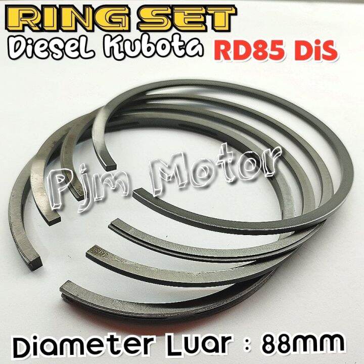 RD85 DIS 1/2 S RING PISTON SEHER MESIN DIESEL KUBOTA 88MM | Lazada Indonesia