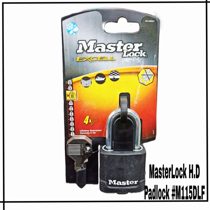Master Lock H.D Padlock #M115 -DLF (45mm) | Lazada PH