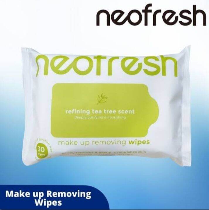Neofresh Tea Tree Make Up Wipes (30's) | Lazada PH