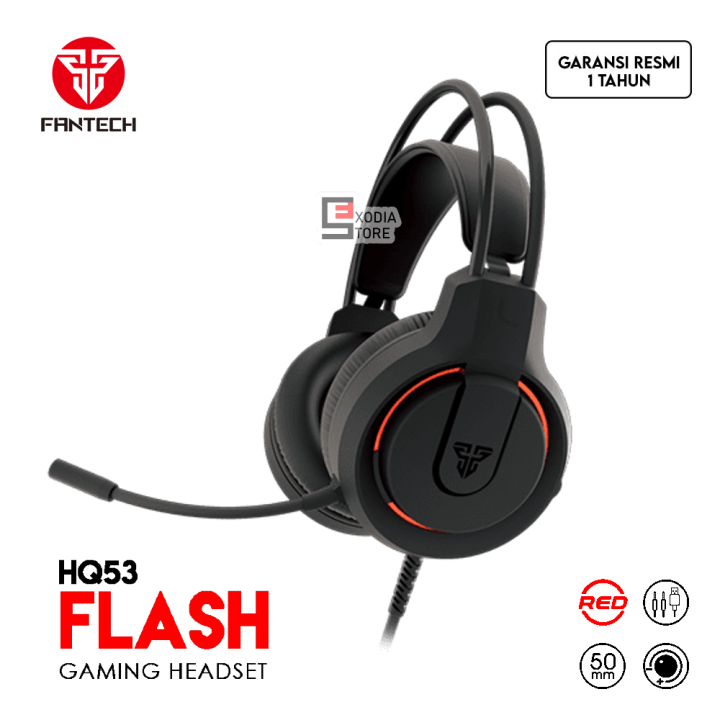 Fantech FLASH HQ53 Headset Gaming Mobile Garansi Resmi 1 Tahun | Lazada ...
