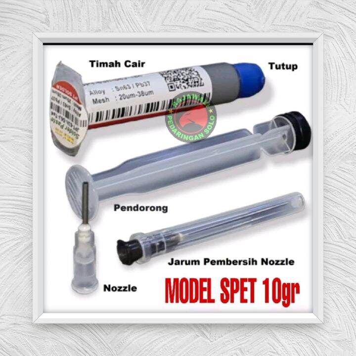 TIMAH CAIR 10GR JPT TENOL TIMAH SOLDER | Lazada Indonesia