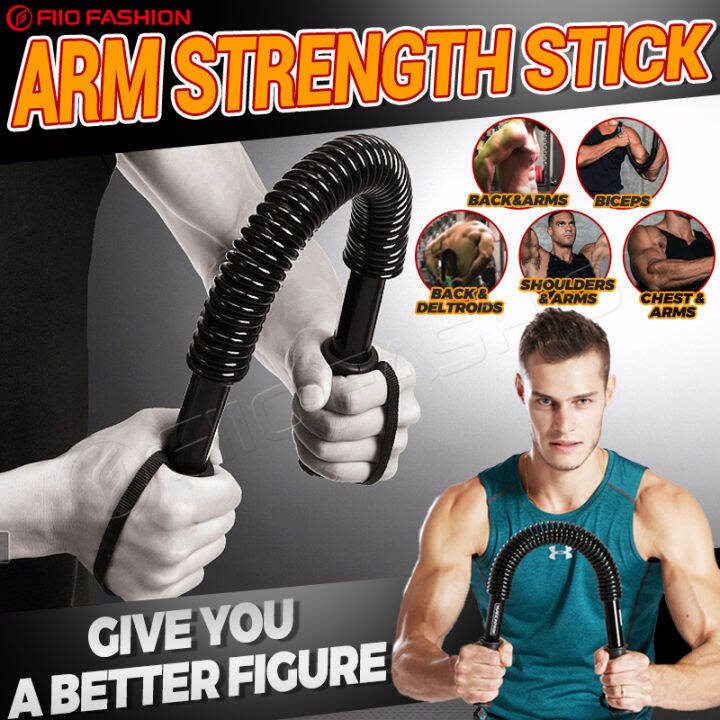 Professional Grip Bar Chest Muscle Power Twister Bar Spring Arm Muscle ...