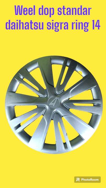 tutup velg cover wheel dop standar daihatsu SIGRA ring 14 ORIGINAL ...