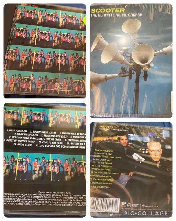 THE ROLLING STONES REWIND aka GREATEST HITS & THE SCOOTER ULTIMATE ...