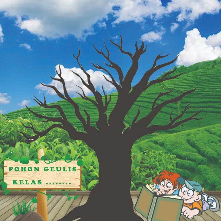 Spanduk Pohon Geulis/Pohon Literasi 1x 1 meter | Lazada Indonesia