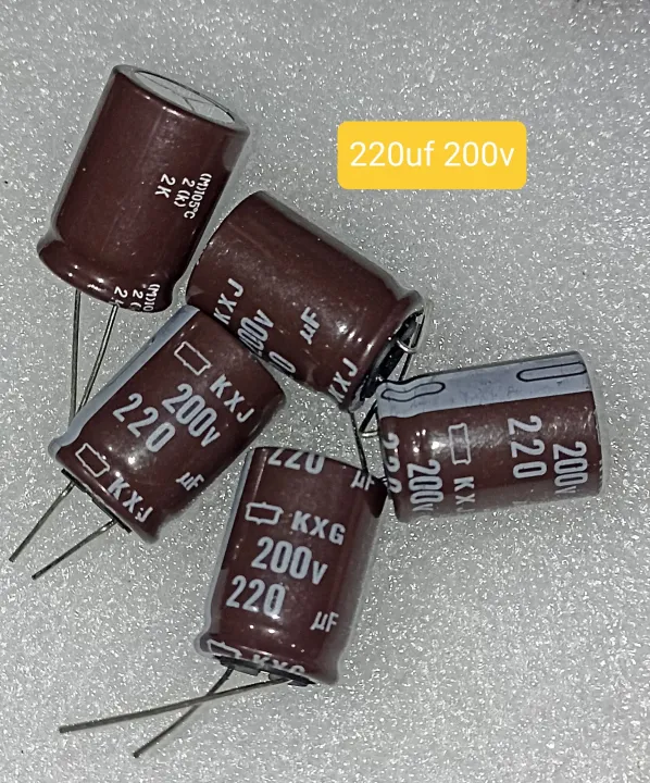 5BUAH ELKO 220UF 200V ELCO 220 UF 200 VOLT | Lazada Indonesia
