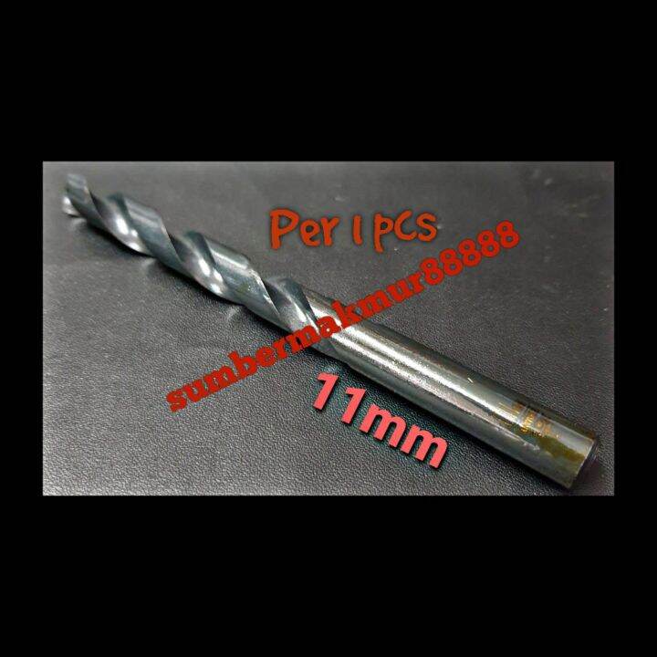 mata bor besi 11 mm merk tjap mata / mata bor besi / mata bor / mata ...