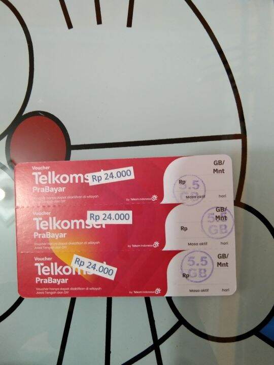 voucher telkom 5.5gb Jateng&DIY (harga per pcs) | Lazada Indonesia