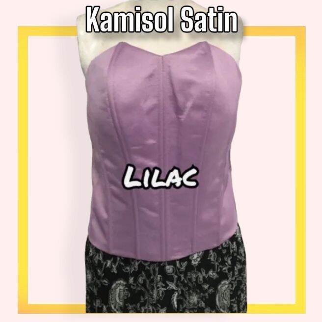 Kamisol Kebaya Daleman Kebaya Kamiso Longtorso Satin | Lazada Indonesia