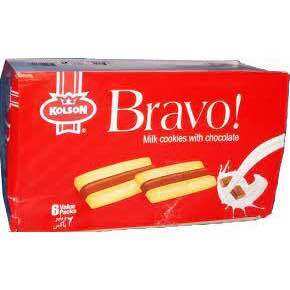 BRAVO BISCUIT ONE BOX 6PCS | Lazada