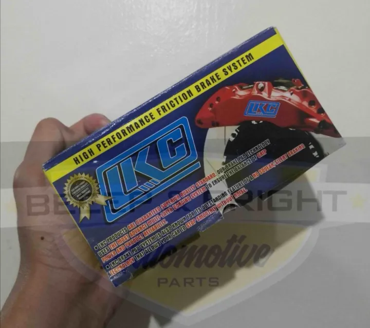 Toyota innova 2016 up LKC brake pads LK20638 | Lazada PH