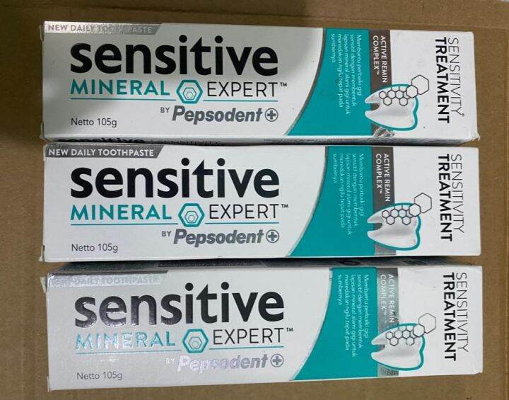 Pepsodent SENSITIVE MINERAL EXPERT 105g | Lazada Indonesia