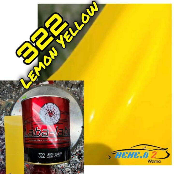Cat Kuning lemon/ Lemon yellow- Laba Laba 200cc | Lazada Indonesia