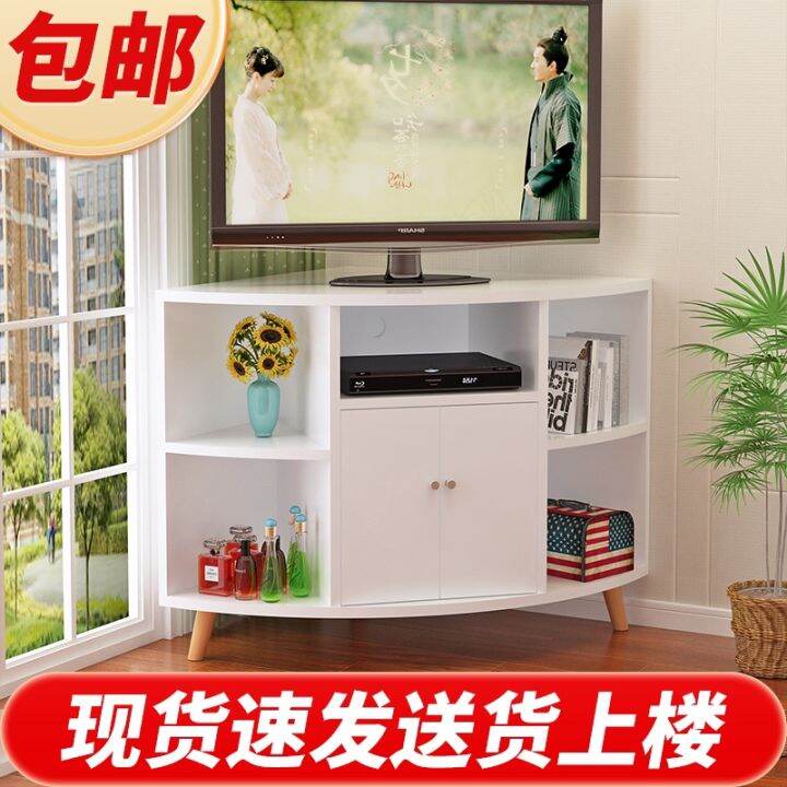 Triangle Cabinet with Door Corner Cabinet Simple Economical Side ...
