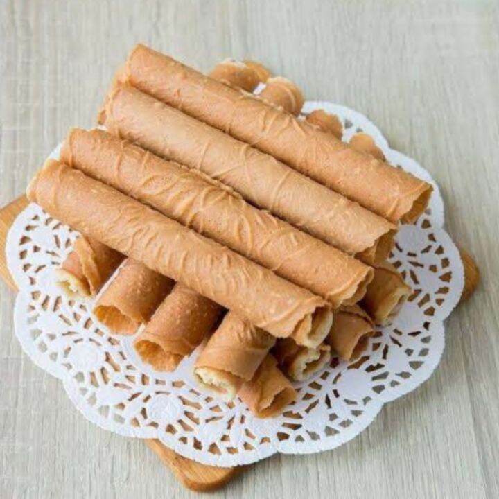 Kue semprong renyah manis kue kering khas lebaran 500gr | Lazada Indonesia