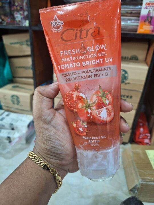 CITRA FRESH GLOW MULTIFUNCTION GEL 180ML | Lazada Indonesia
