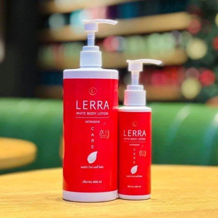 ส่งฟรี‼️ เลอร่า โลชั่น Lerra White #เลอร่า ไวท์ ออยล์เลอร่า ครีมบำรุง ...