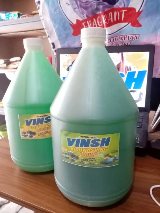 Vinsh Dishwashing Liquid 1 Gallon (3.5L) | Lazada PH