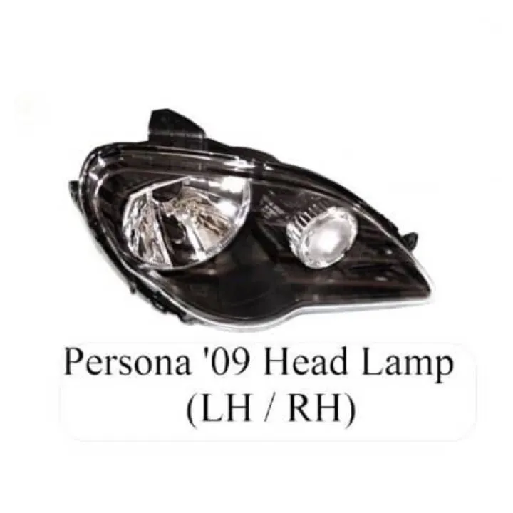 Proton Persona Elegance 2009 / Gen2 Headlamp (Head Lamp) (L/R) Lampu ...