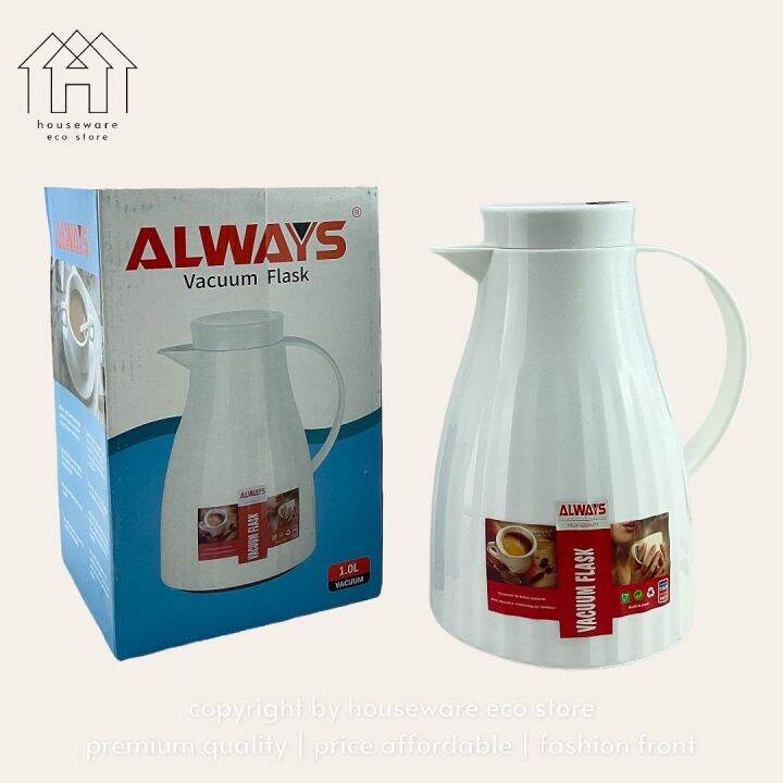Always 1.0L Large Capacity Vacuum Flask Thermos Flask Kettle Keep Warm ...