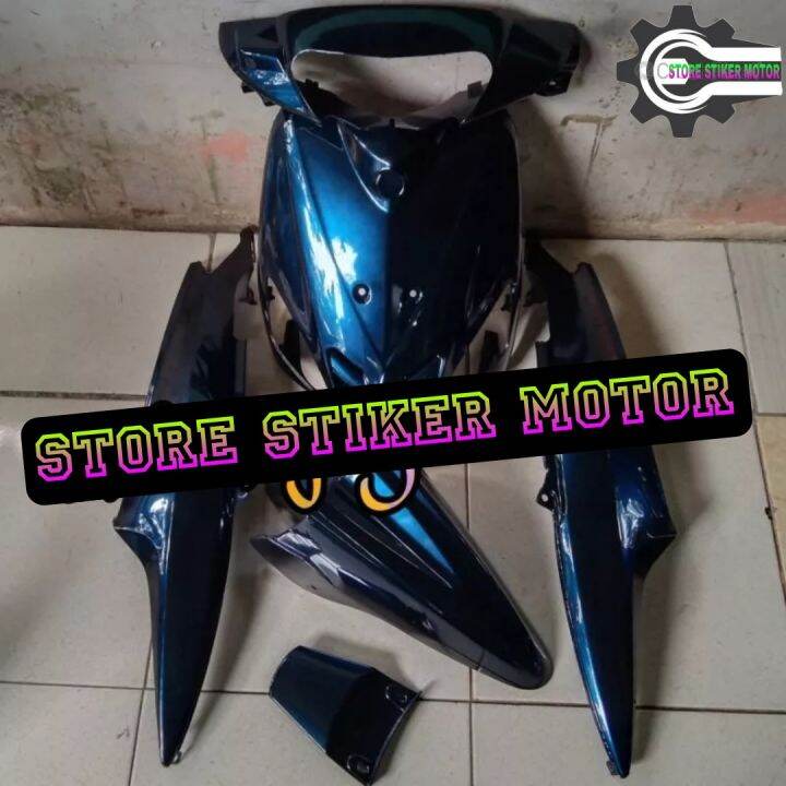 Cover full body halus yamaha mio sporty moonlight blue | Lazada Indonesia
