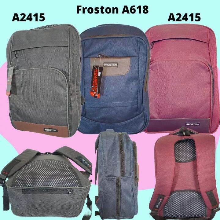 FROSTON A2415 tas ransel premium sekolah atau kerja untuk laki-laki dan ...
