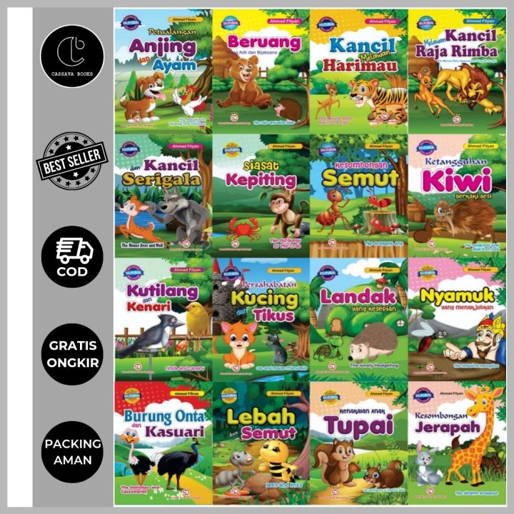 Buku Cerita Anak Bergambar Buku Dongeng Anak Cerita Binatang Seri Fabel ... Buku Cerita Anak Bergambar Buku Dongeng Anak Cerita Binatang Seri Fabel ...