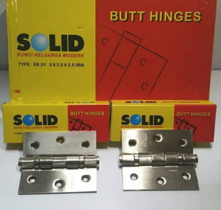 Engsel 3 Inch Solid Engsel solid EK 01 3x2,5x2,5 2BB ENGSEL SOLID 3 ...