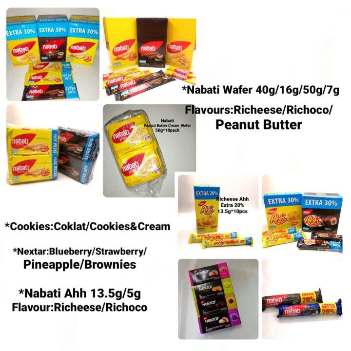Nabati/Nextar Wafer /Cookies /AHH (Price For 1 Box/Pack) | Lazada