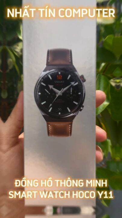 Đồng hồ thông minh smart watch Hoco Y11 thiết kế trẻ trung lịch lãm ...